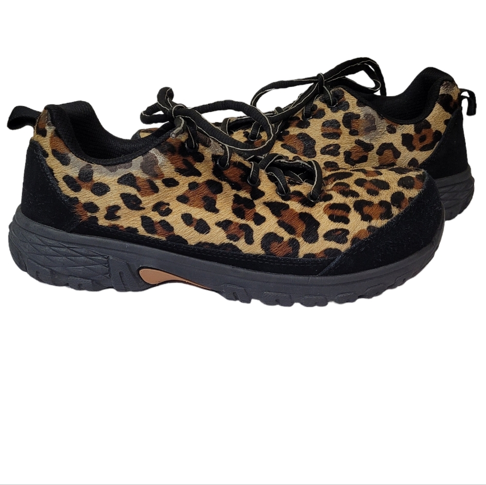 Nautilus Leopard Print Safety Shoes - Gem